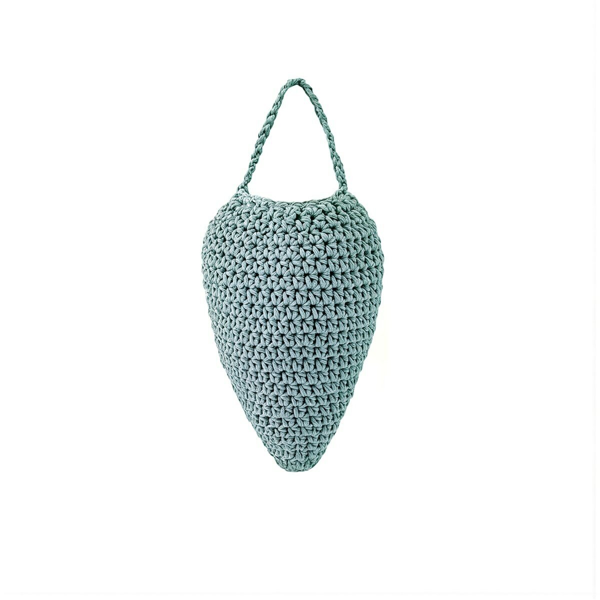 Вязаная сетка для хранения в форме клубники для настенного размещения декор для дома хранение фруктов аксессуар для интерьера гостиной