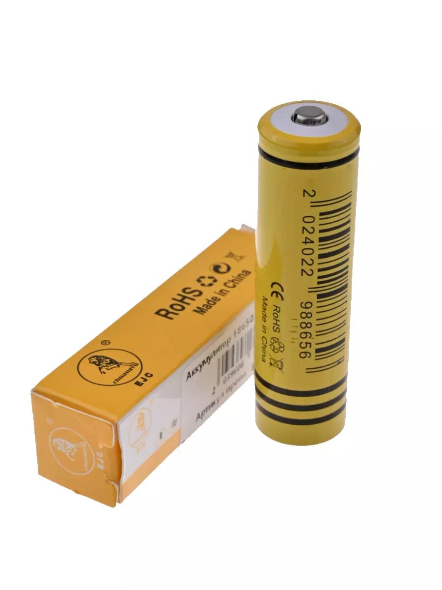 Аккумулятор 18650 2000mah 1шт высокотоковый