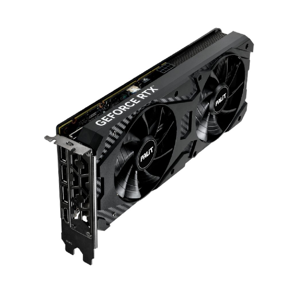 Видеокарта PCI-E Palit GDDR6 192b, HDMI DPx3 (NE63060U19K9-PG190L)