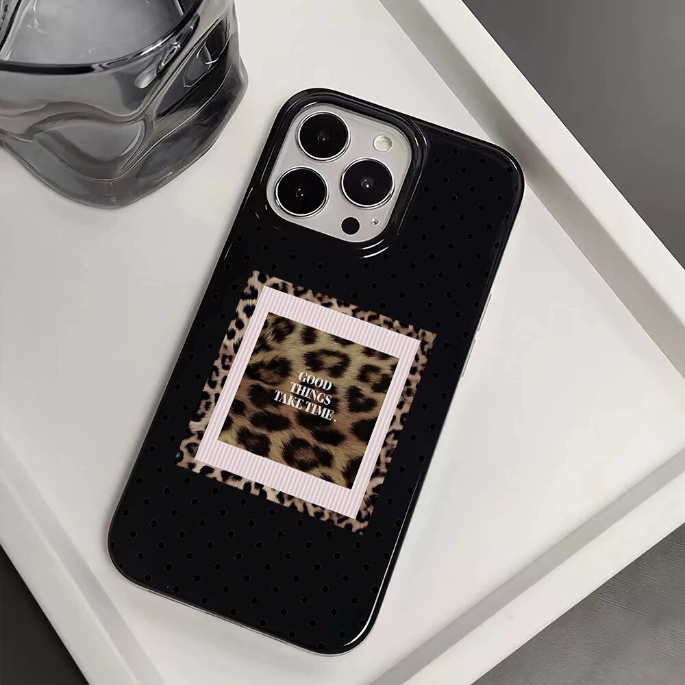 Чехол для iPhone 11 12 13 14 15 16 17 Pro Max Plus Air с Айфон 15 Про Макс, Черный, GD-Black-KL1408