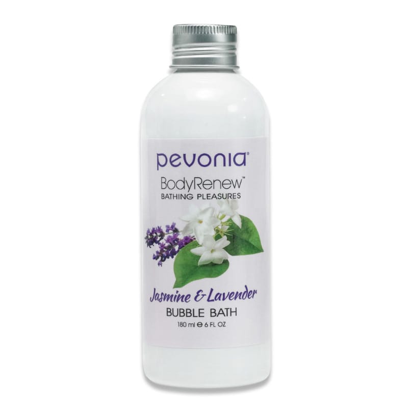 Пена для ванны Pevonia Bubble Bath Jasmine & Lavender, жидкость для ванны Жасмин и Лаванда, 180 мл