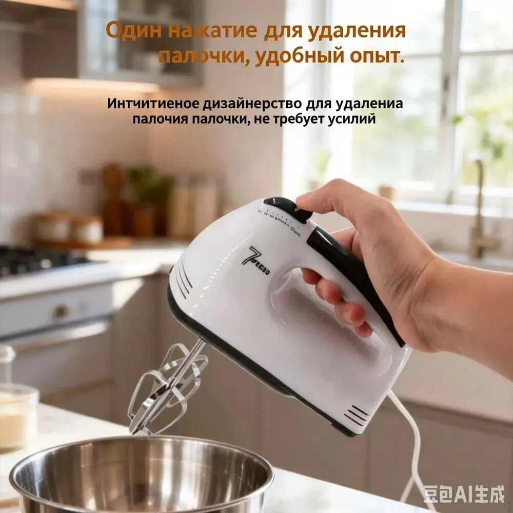 Ручной миксер SC-HM40S22, 150 Вт, 5 скоростей, 150 Вт