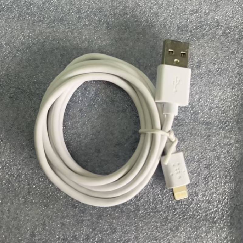 Кабель lightning для быстрой зарядки 2м для домашнего офиса белый