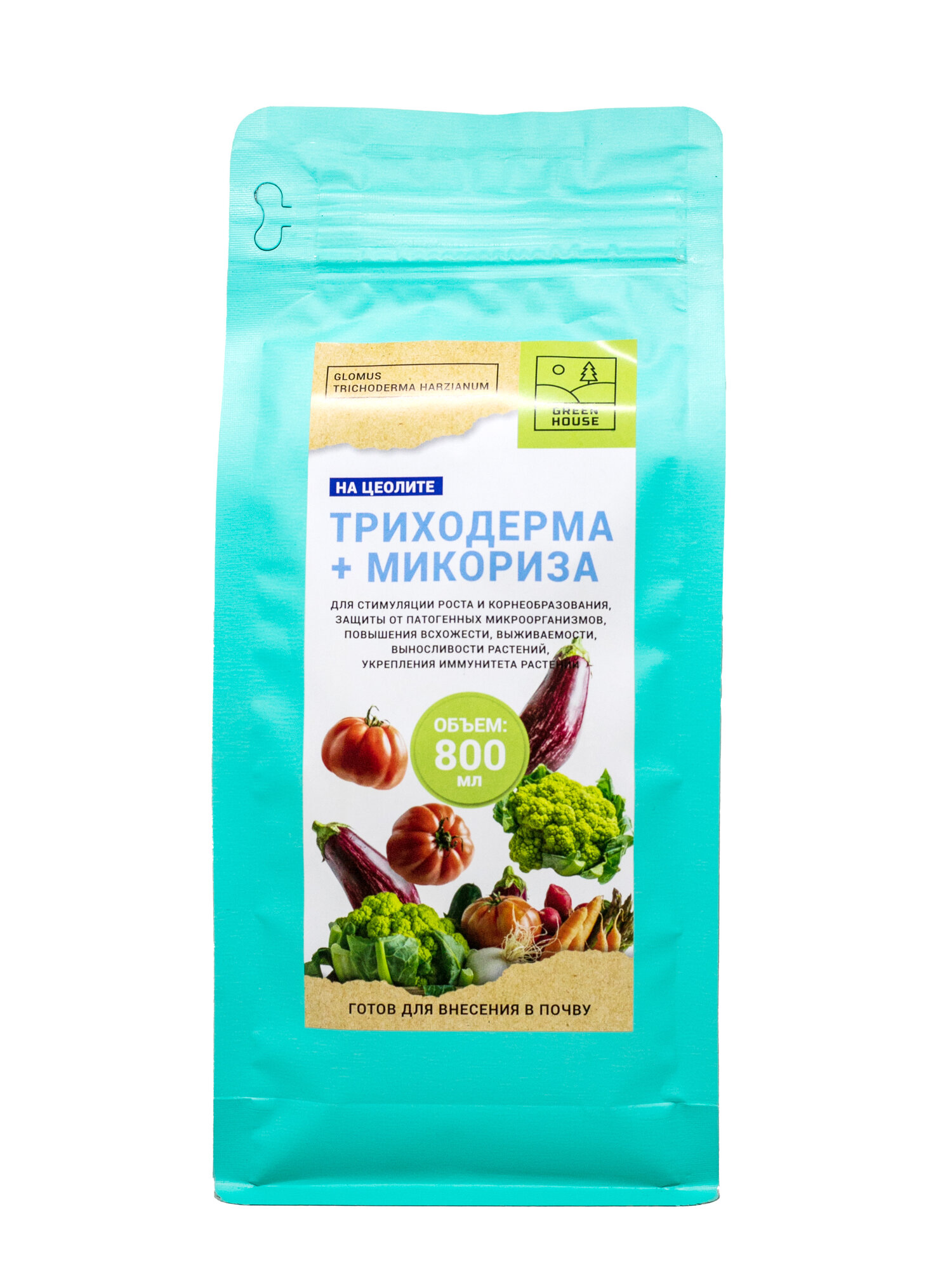 Green House Почвенная добавка в грунт на цеолите 800 мл