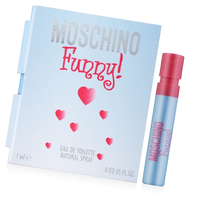 Сэмпл духов Москино Фанни для женщин 1 мл / Moschino Funny миниатюра