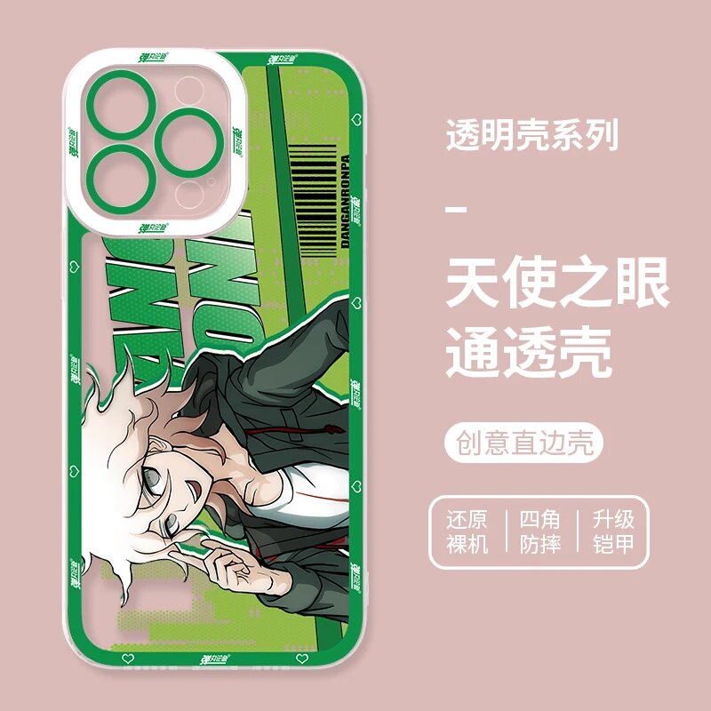 Чехол для телефона Danganronpa для Iphone 17, 16, 15, 14, 13, 12, 11 Xsr 8 7 iPhone17 Про Макс, 5