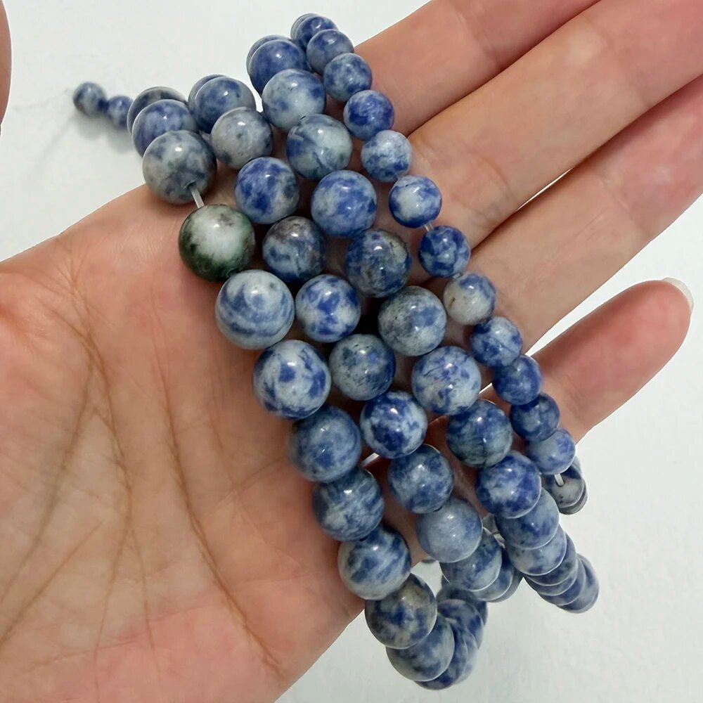 Бусины содалита 4 мм, 85-95 шт. Tony and Beads