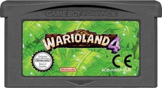 Игровой картридж Wario Land 4(Game Boy Advance) для Nintendo GBA, GBA SP, NDS, EUR версия
