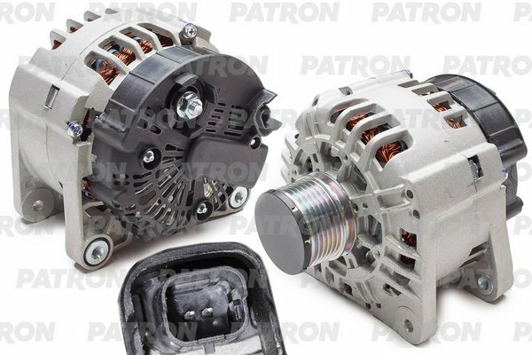 Генератор Patron PALT044, 12 В, 125 А, для RENAULT: Duster 1.5dCi 10- / Kangoo 1.5dCi 05- / NISSAN: Kubistar 1.5dCi 05-