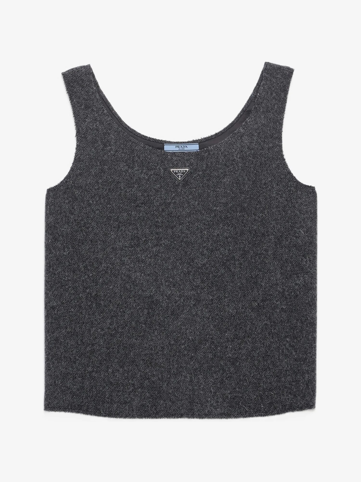 Топ Prada Shetland wool top