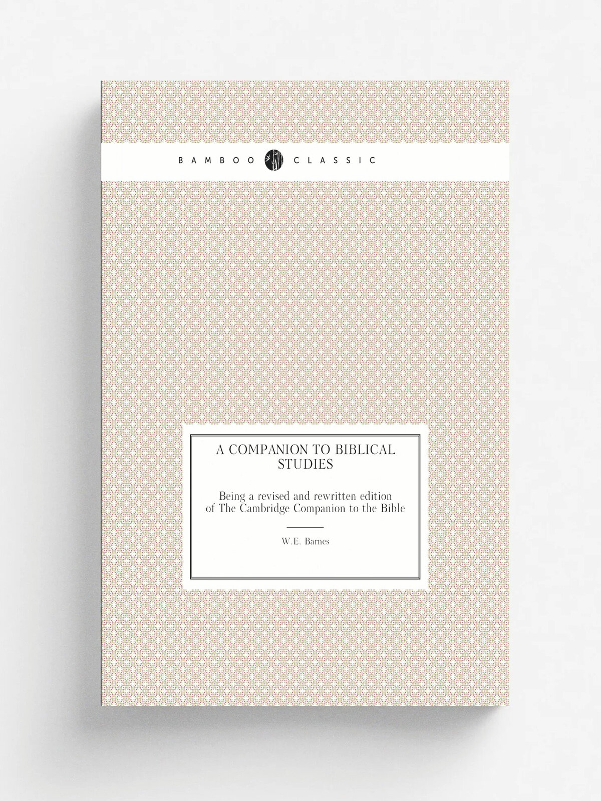 A companion to Biblical studies. Being a revised and rewritten edition of The Cambridge Companion to the Bible