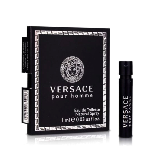 Версаче Пур Хом мужской аромат миниатюра 1 мл - Versace Pour Homme Eau De Toilette пробник