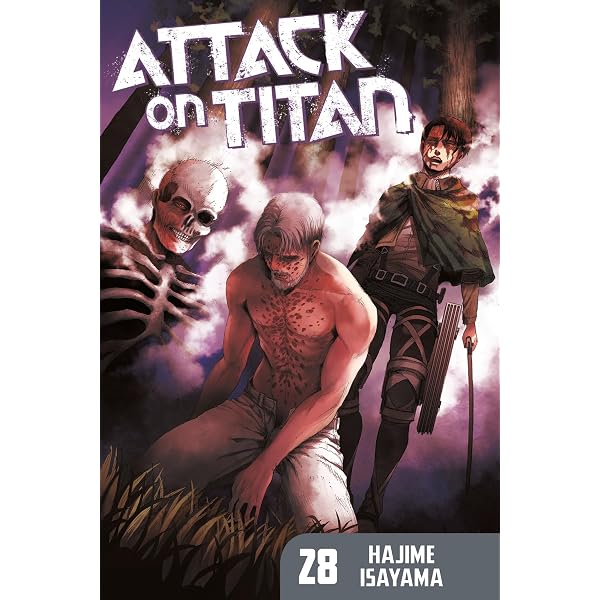 Attack on Titan 28，Reprinted paperback book