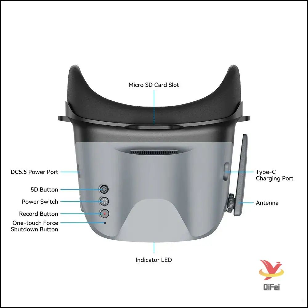 VR04 Goggles-Analog Version игрушечные очки-x — фото 1