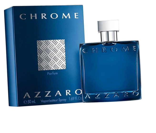 Azzaro Chrome Parfum духи для мужчин объём 50 мл - Азаро Хром парфюм свежий
