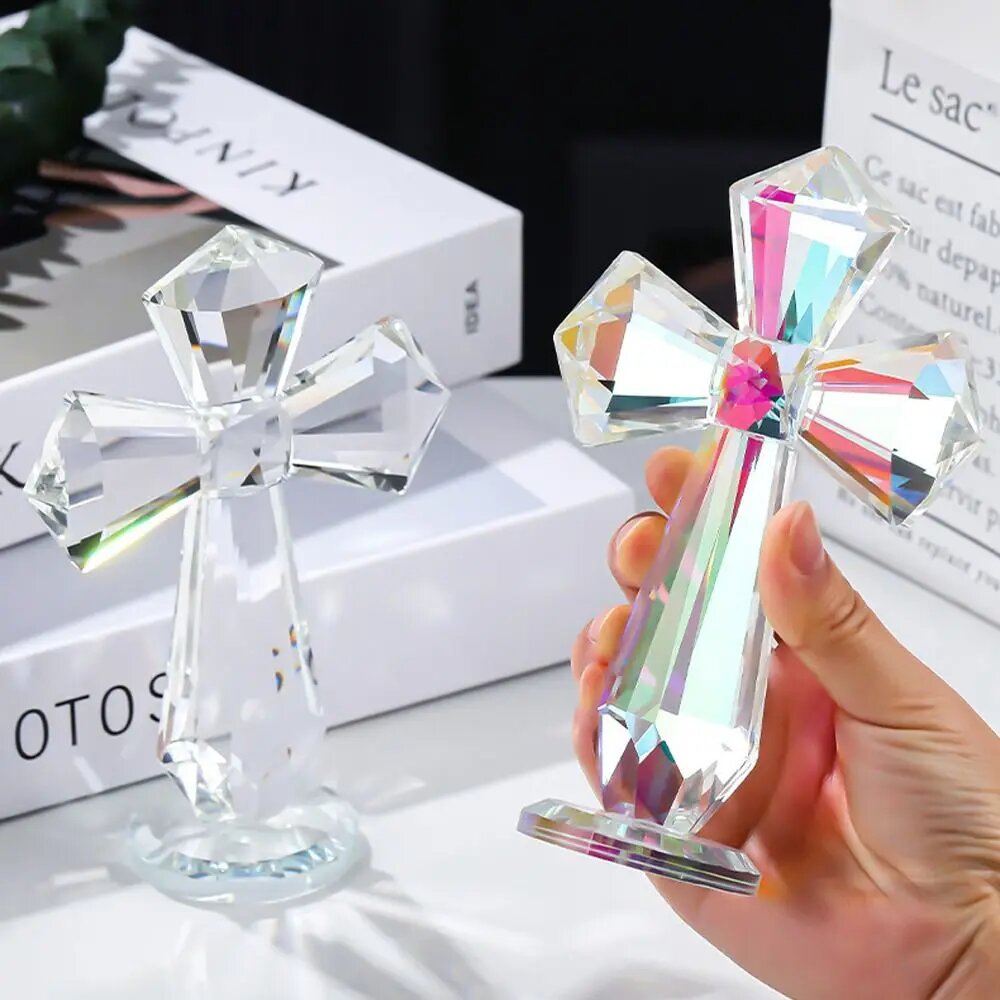 Хрустальный Крест AB Colorful — фото 1