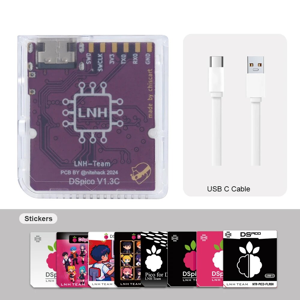 Игровой картридж Chiscart DSpico USB C для консолей Nintendo