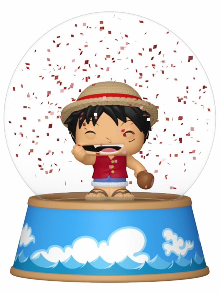 Снежный шар Funko Mini Glitter Globes: One Piece - Luffy (92275) (5,6 см)