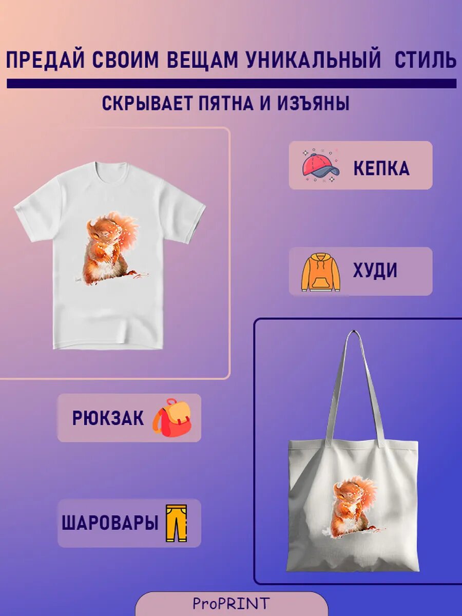 Термонаклейка на одежду — фото 1