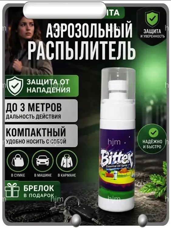 Компактный распылитель для аэрозольного баллончика, насадка для репеллента, удобно носить в сумке, машине и кармане