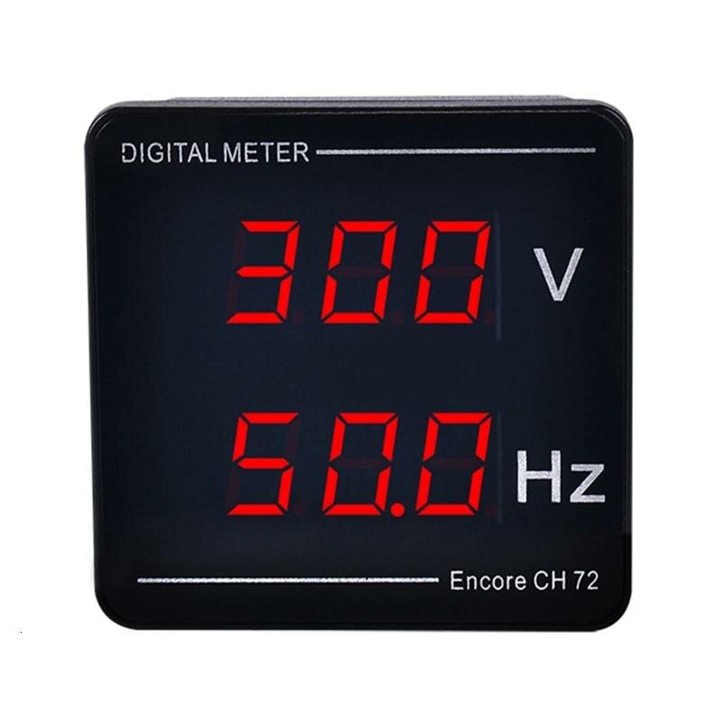 Цифровой измеритель напряжения и частоты 50-500В 10-99,9Гц