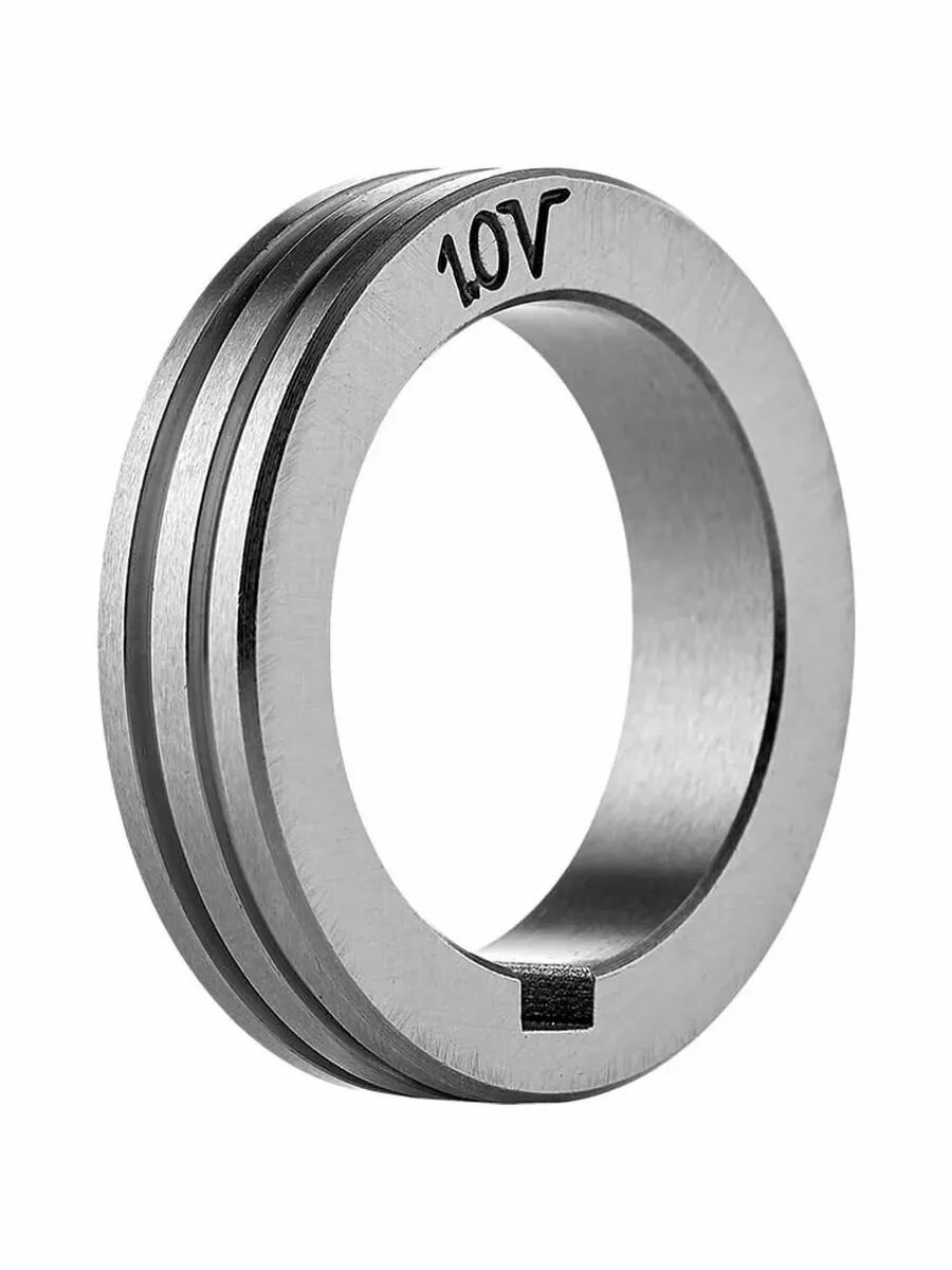 Ролик подающий д. 1,0-1,2 мм (35x25х8) V сталь