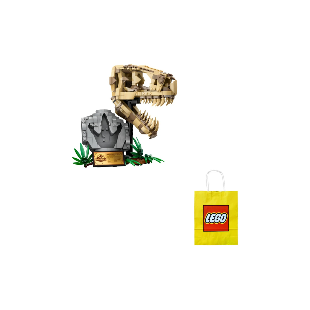 LEGO Jurassic World Collection Динозавр Окаменелость Тираннозавр Рекс Черепа Конструкторы 577 шт. 76964 1