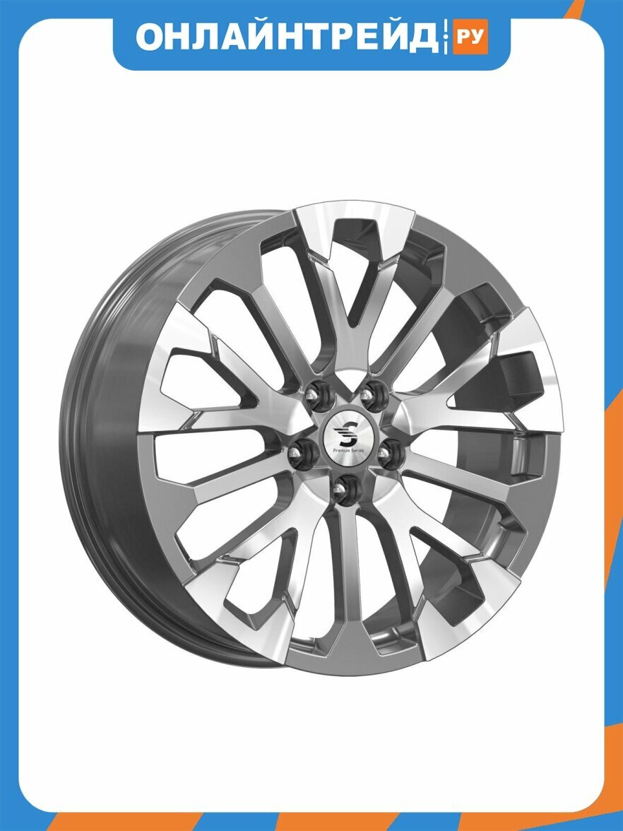 Диск K&k КР003 (CR-V) 7.5x19 5/114.3 ET45 D64.1 Diamond Gloss Graphite (Арт.77442)