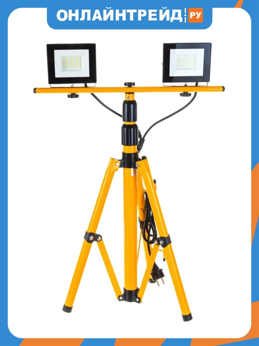 Прожекторы на штативе Gigant 60W, 2*30W 6400К 220V GTMS-60