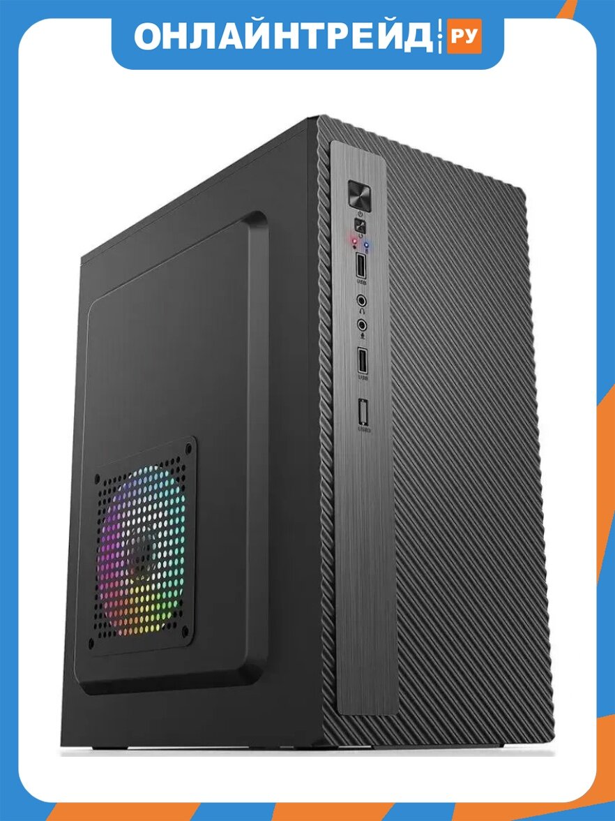 Корпус Accord Entry ACC-2053B mATX черный