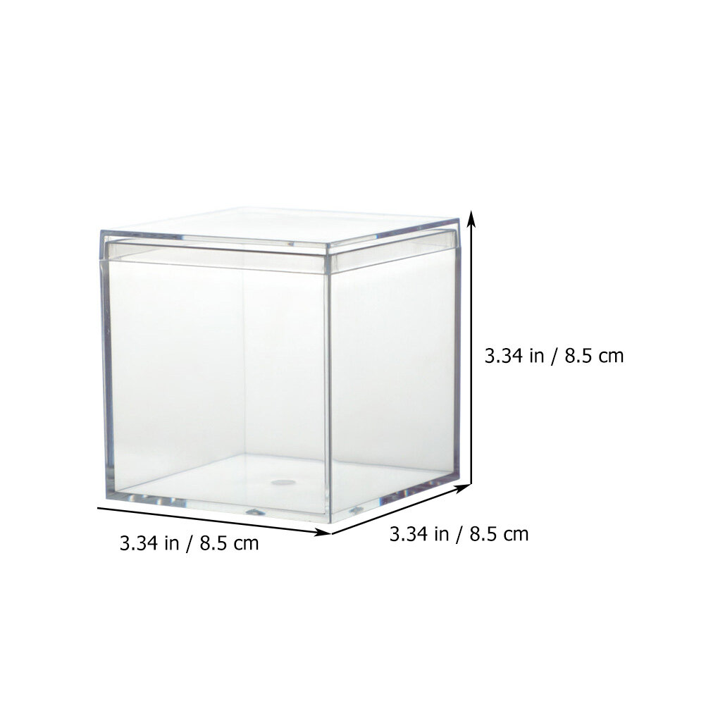 Прозрачные Контейнеры Для Конфет 4 Штуки Хранение Сладостей 8 50X8 50X8 50CM