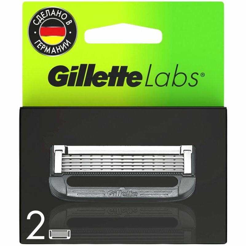 Gillette Labs Сменные кассеты, 2 штуки