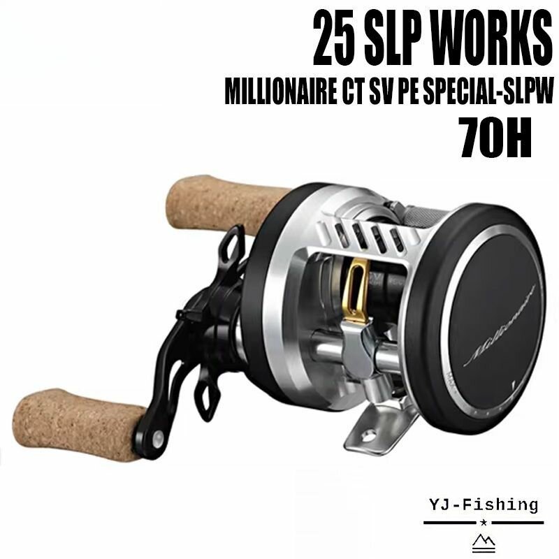 DAIWA 2025 SLP WORKS MILLIONAIRE 70H SPECIAL-SLPW Под правую руку Кастинговое Катушка