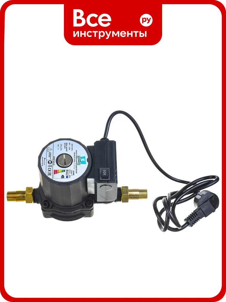 Насос повышения давления Pumpman GRS12/9-Z, чугунный/алюминиевый корпус, 120Вт, 33л/мин