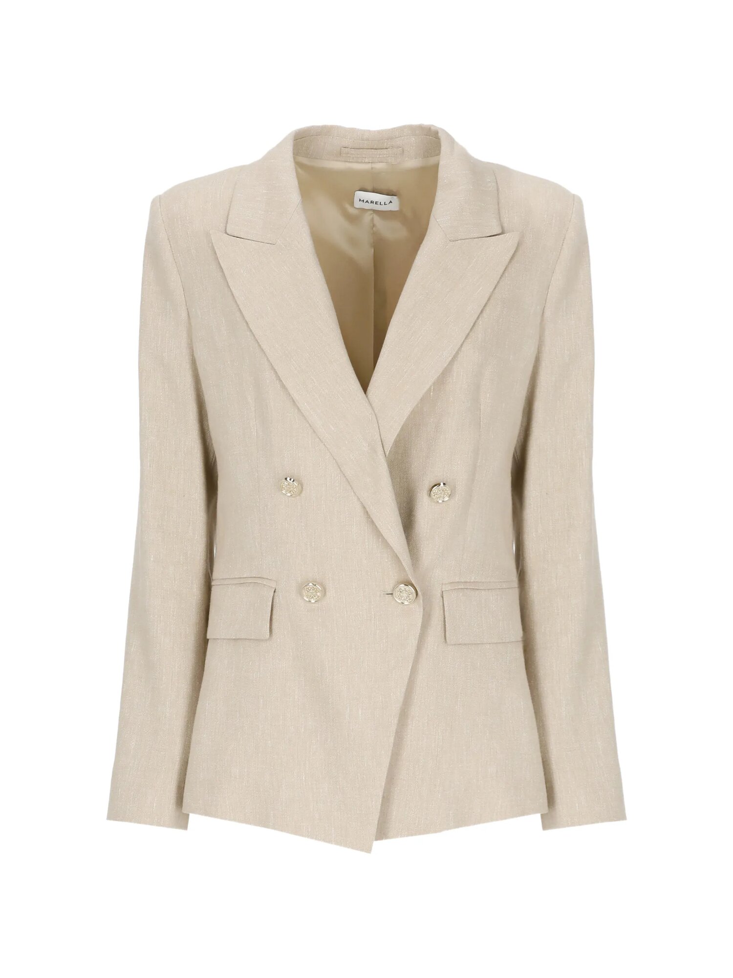 Куртка Double-breasted peak-lapel jacket