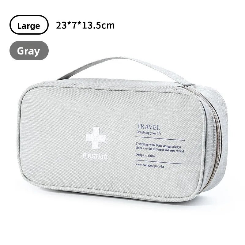 Портативная медицинская сумка Серый, Large Gray