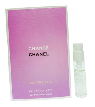 Шанель Шанс Фреш - зеленая женская туалетная вода 1.5 мл сэмпл / Chanel Chance Fraiche пробник