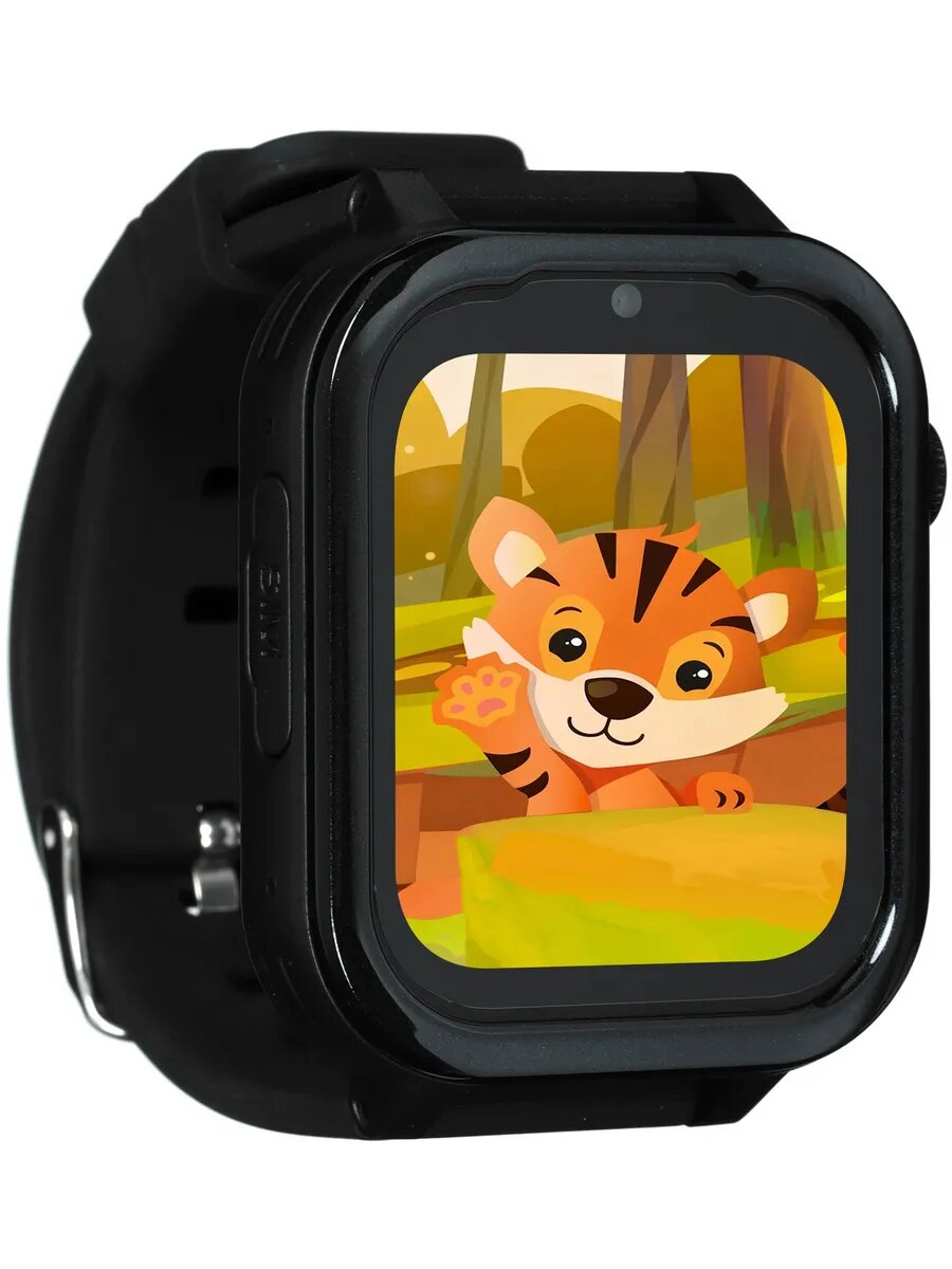 Детские часы KENSHI KT15s Черный Ростест (ЕАС), GPS, Wi-Fi, 4G LTE, экран 1.83", IPS — фото 1