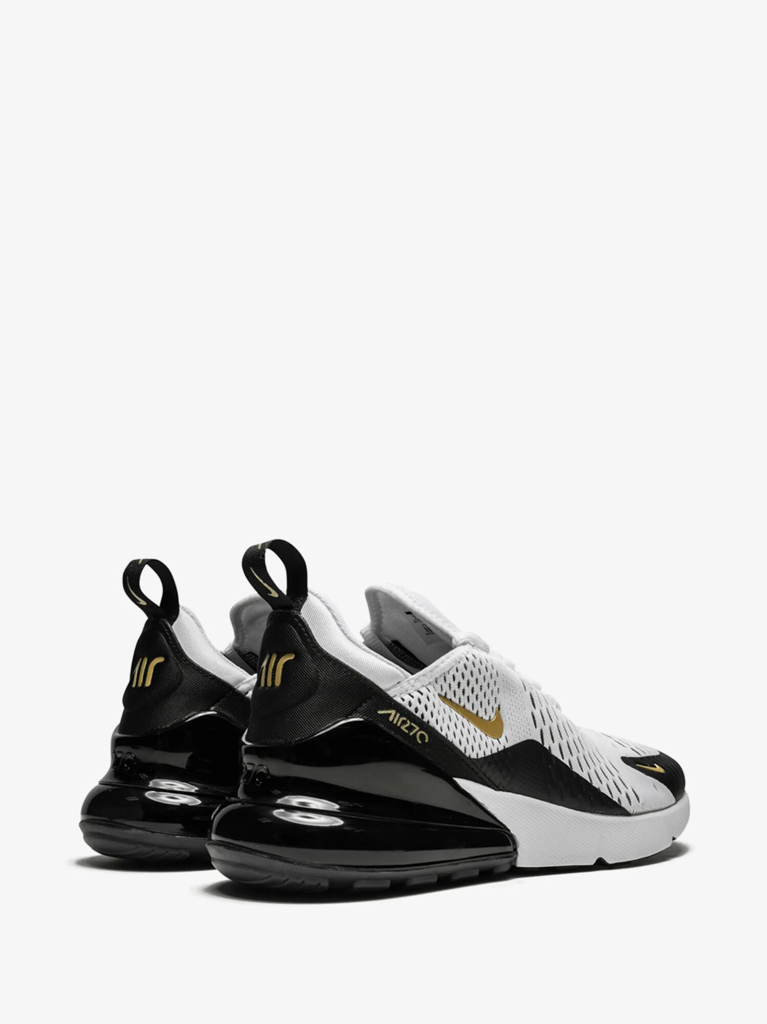 Кроссовки NIKE Air Max 270, размер 12.5 US, бежевый/белый — фото 1