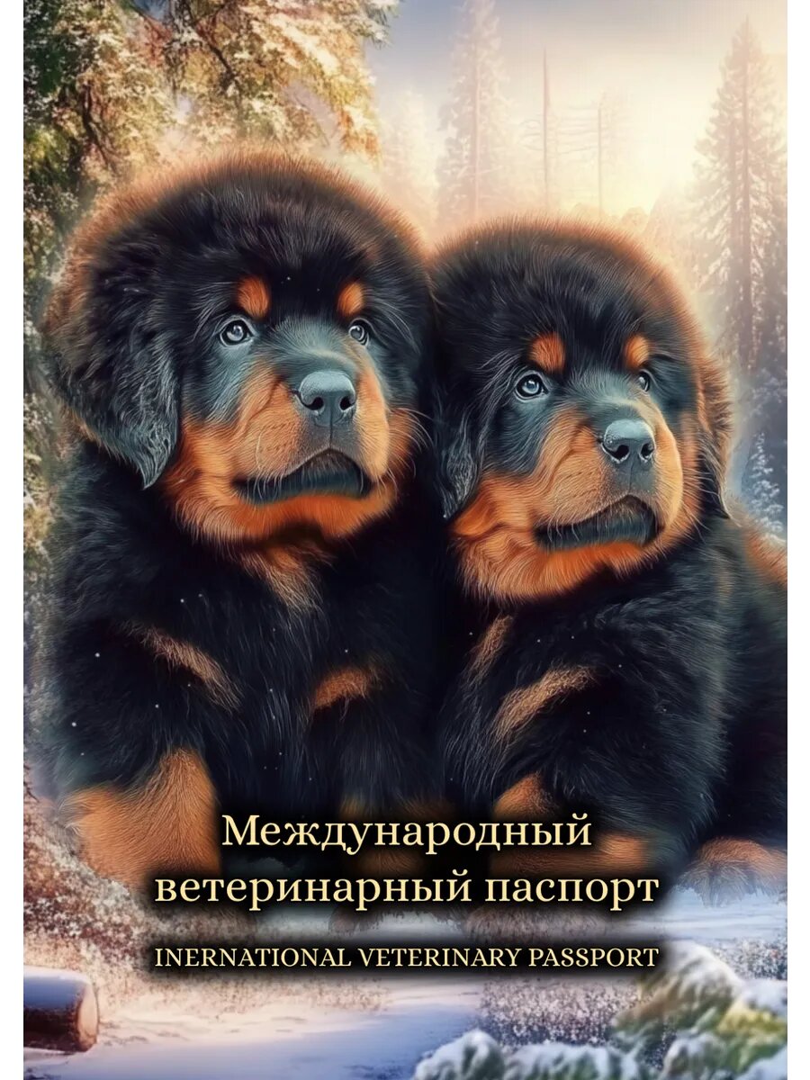 Ветеринарный паспорт с аудио-записью