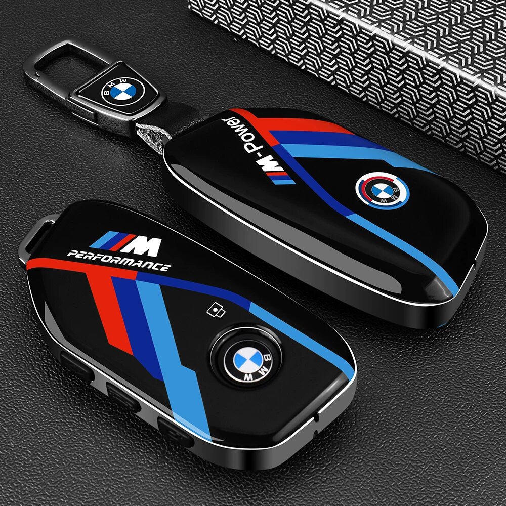 BMW Ключ-браслет для 3 и 5 серий, угольно-черный, покрашенный дизайн с металлической застежкой