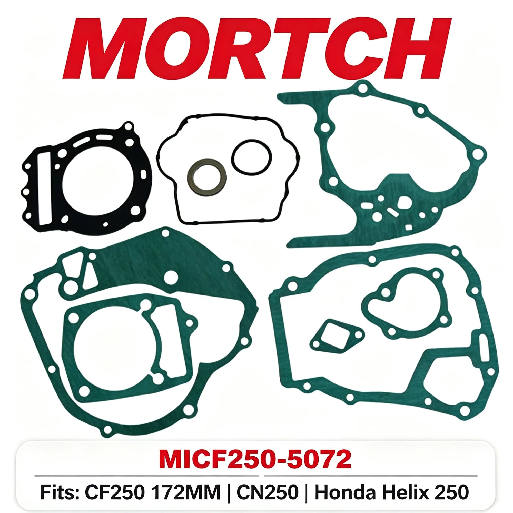 【preferred】CF250 CH250 полный набор прокладок 250-5072 для скутера Jonway JMstar CFmoto, мотоцикла, квадроцикла, двигателя 172 мм