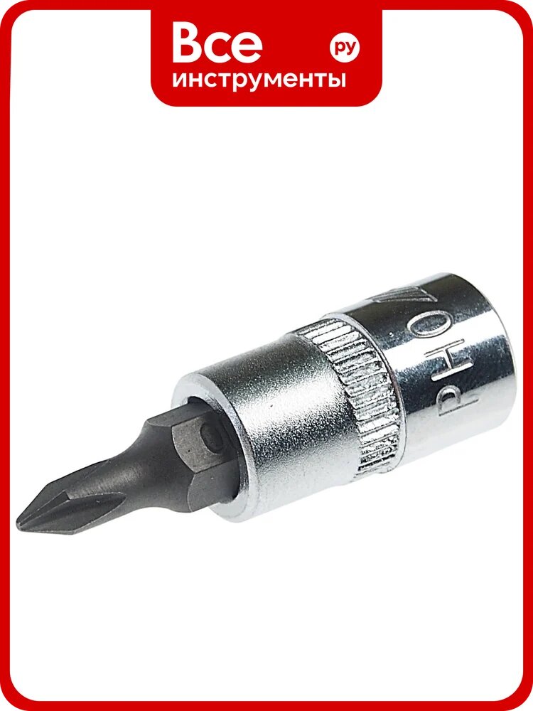 Головка JTC с насадкой PHILIPS 1/4" х PH.0, длина 37мм 23900 818992