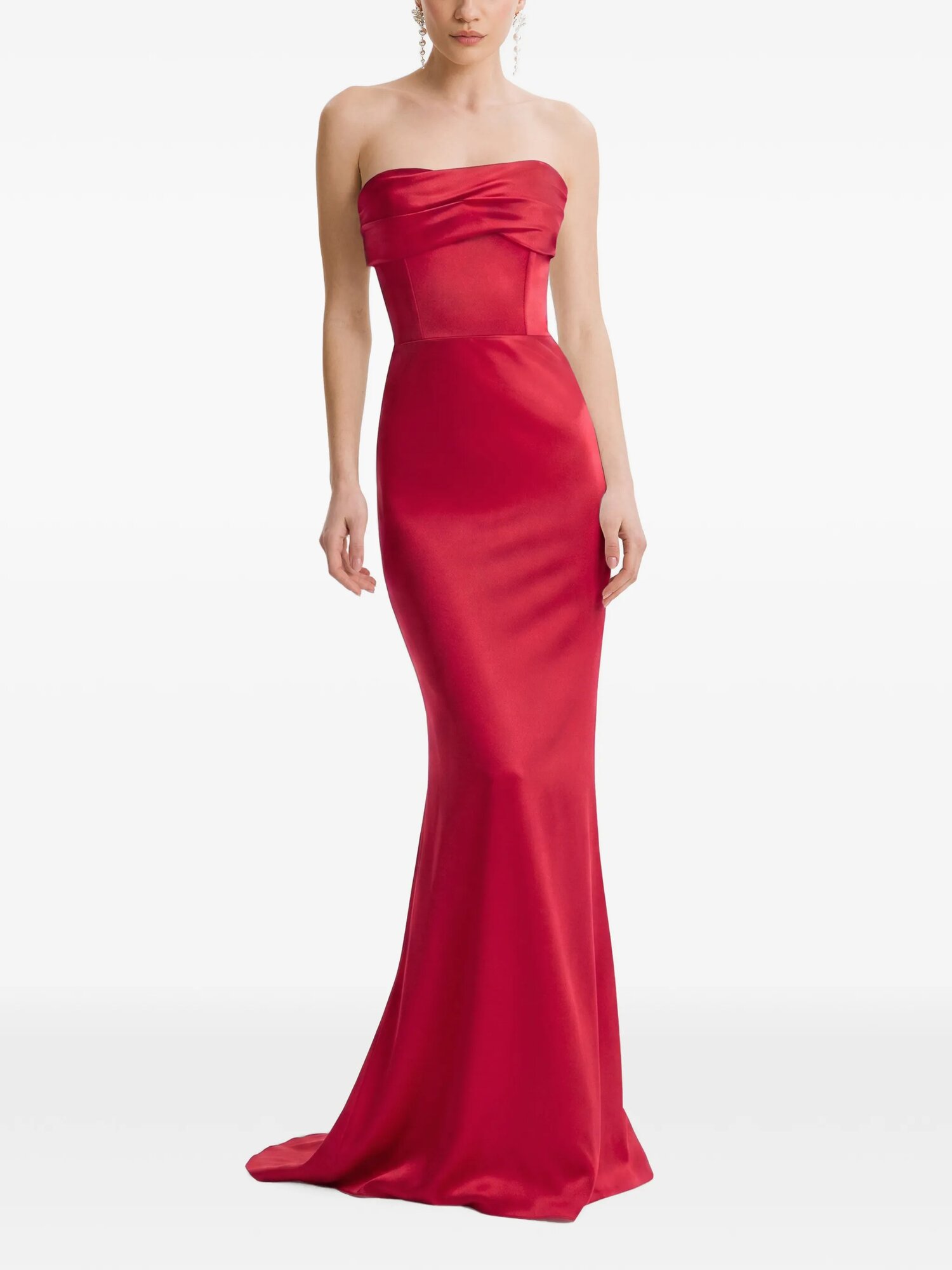 Платье Framboise Lyris strapless maxi dress