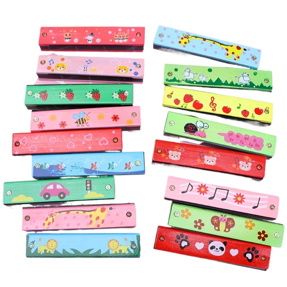 Деревянные детские музыкальные инструменты набор 8/12 шт 12PCS