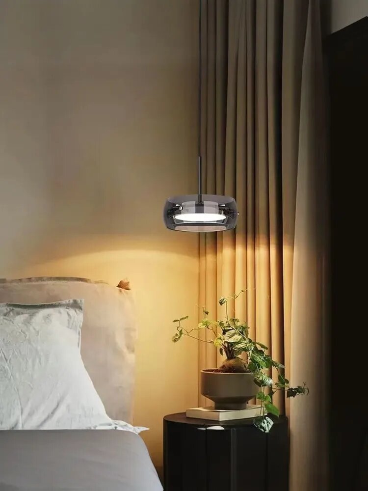 Люстра, LED, 15 Вт，Ресторанная люстра, легкая роскошь, высокий класс, итальянский минимализм — фото 1