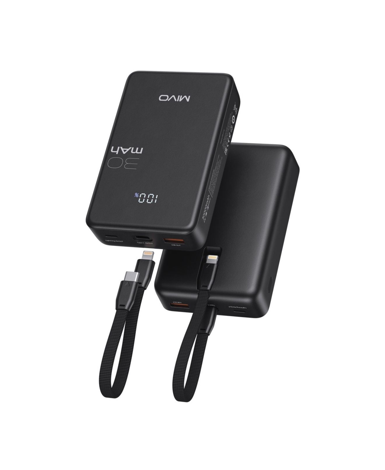 Power Bank 30000 с быстрой зарядкой Mivo-MB311Q