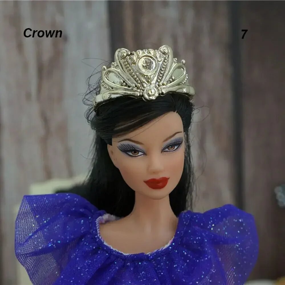 Корона для кукол Barbie, Цвет: 7, Черный