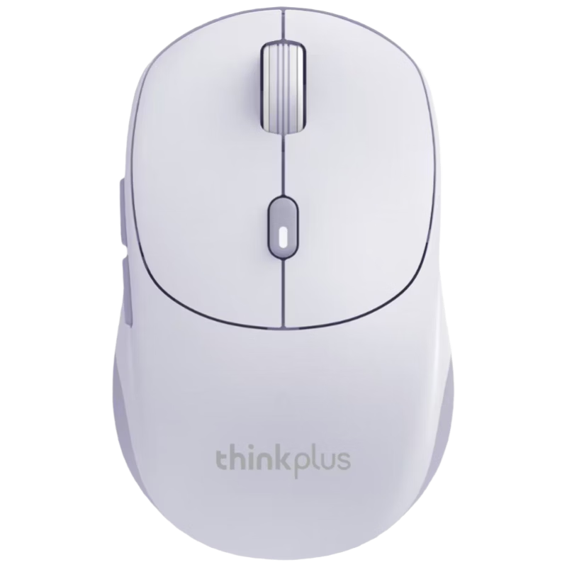 ThinkPlus WL300Pro беспроводная Bluetooth двойная зарядка эргономичная офисная мышь с кожаным покрытием фиолетовая