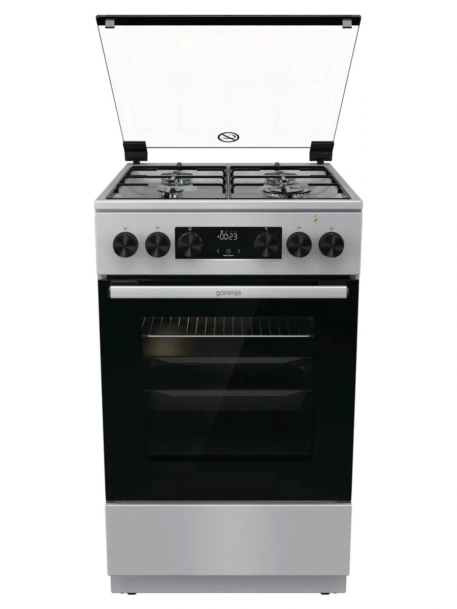 Плита Комбинированная Gorenje GK5C61XJ 50см нержавеющая сталь